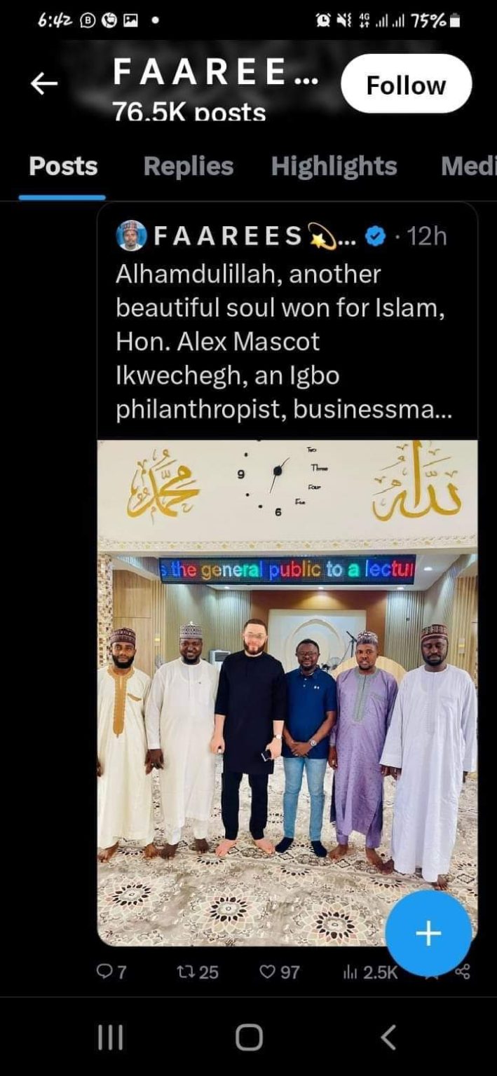 Breaking - Aba North and South Rep Member, Hon Alex Ikwechegh converts ...