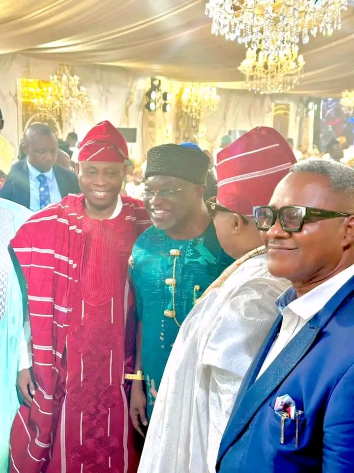 Obasanjo, Gov Adeleke, Ooni of Ife, Gov Abiodun, Okezie Ikpeazu other dignitaries storm Davido ...