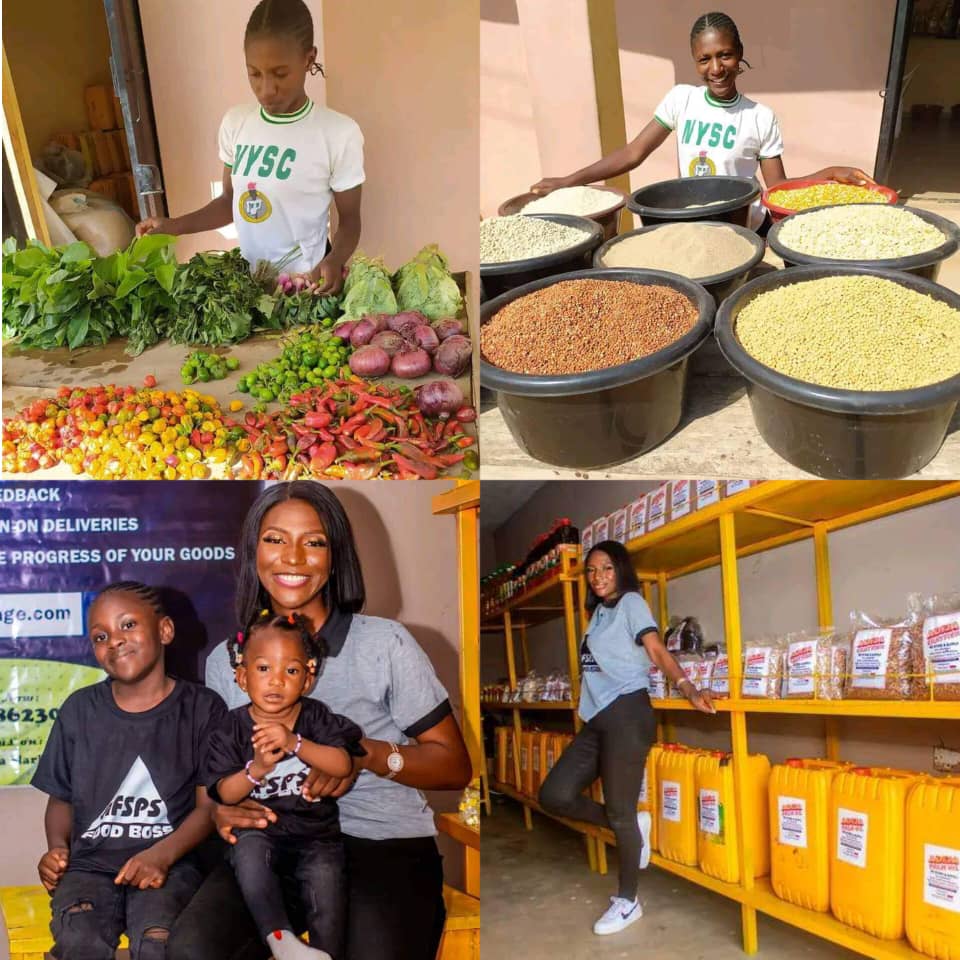 Lady celebrates as business she started with NYSC allowance in 2020 ...